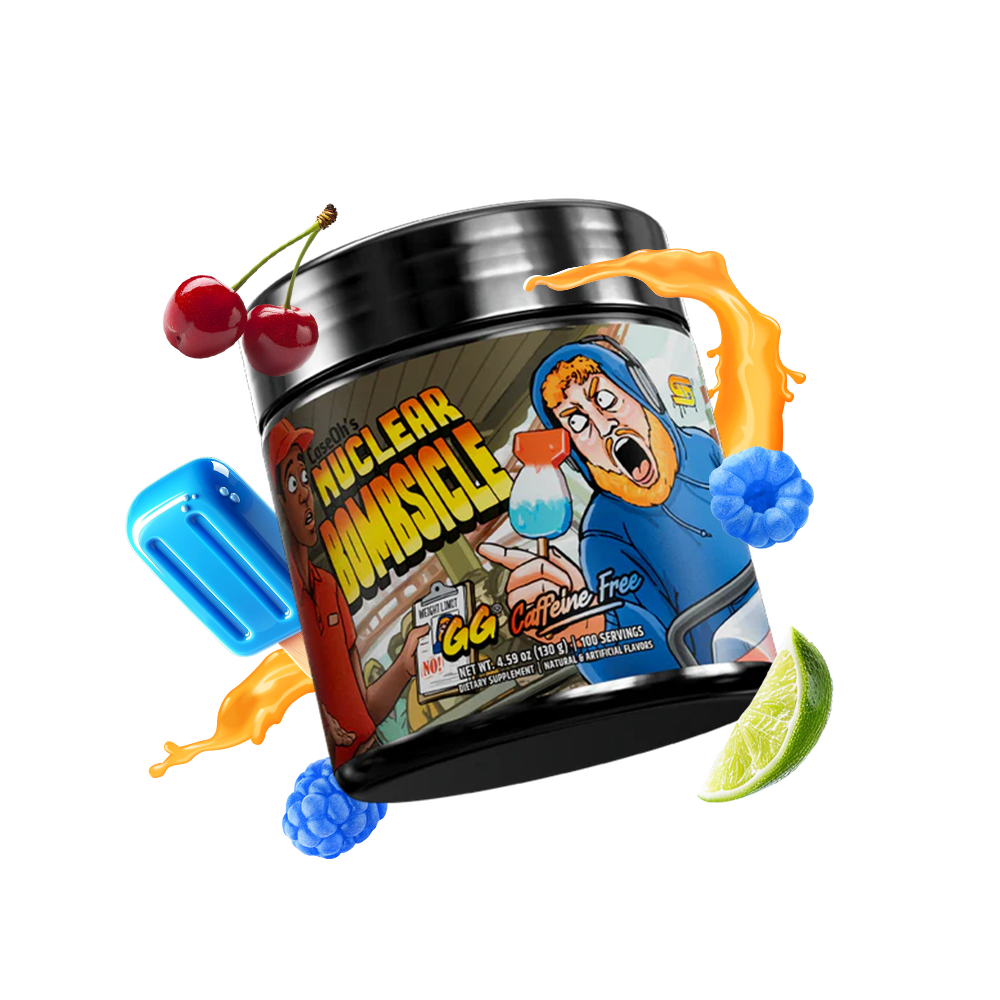 GamerSupps - CaseOh's Nuclear Bombsicle Caffeine Free (100 servings ...