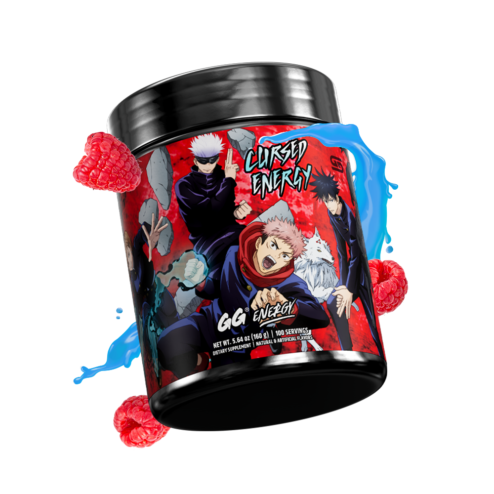 GamerSupps - Gamer Supps x Jujutsu Kaisen Cursed Energy (100 Servings ...