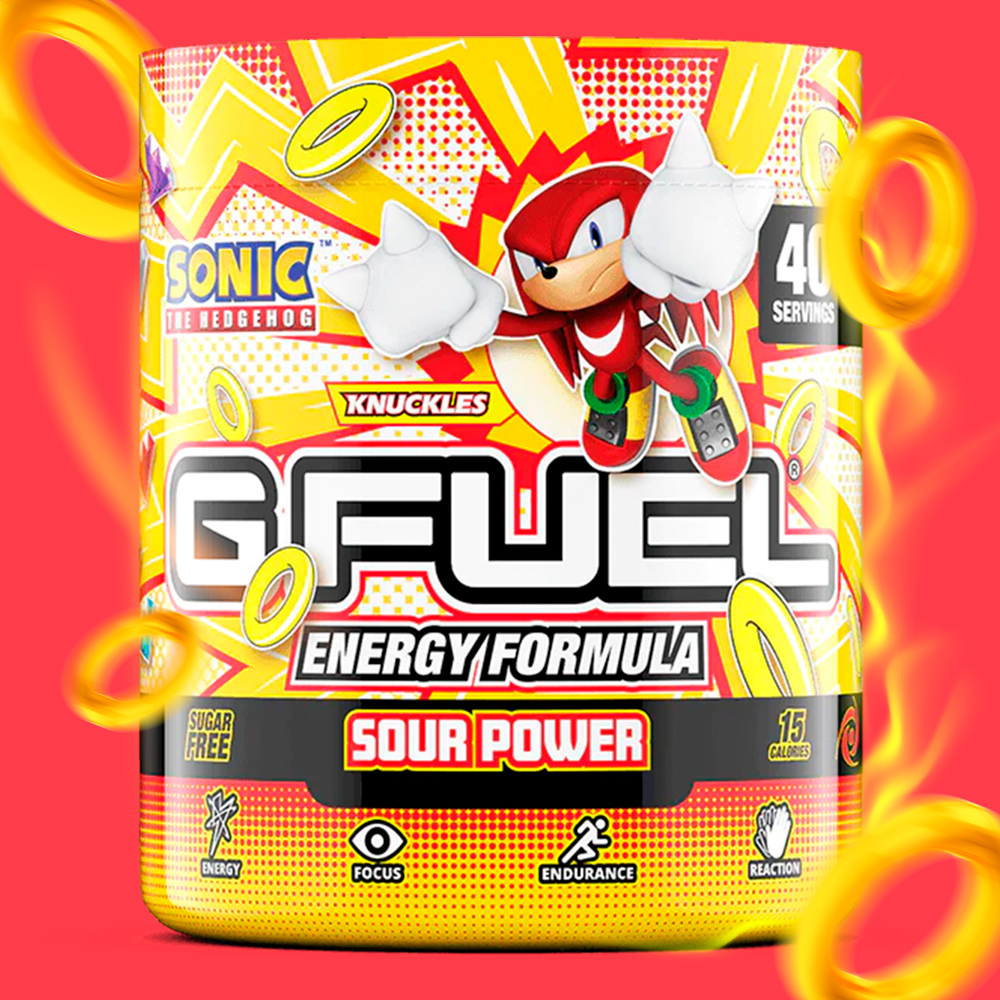 G FUEL - Knuckles Sour Power (40 serv) – Multisupps